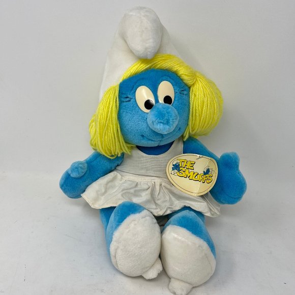 Heunec | Toys | Heunec Plush 2 Sitting 1999 The Smurfs Smurfette Doll ...